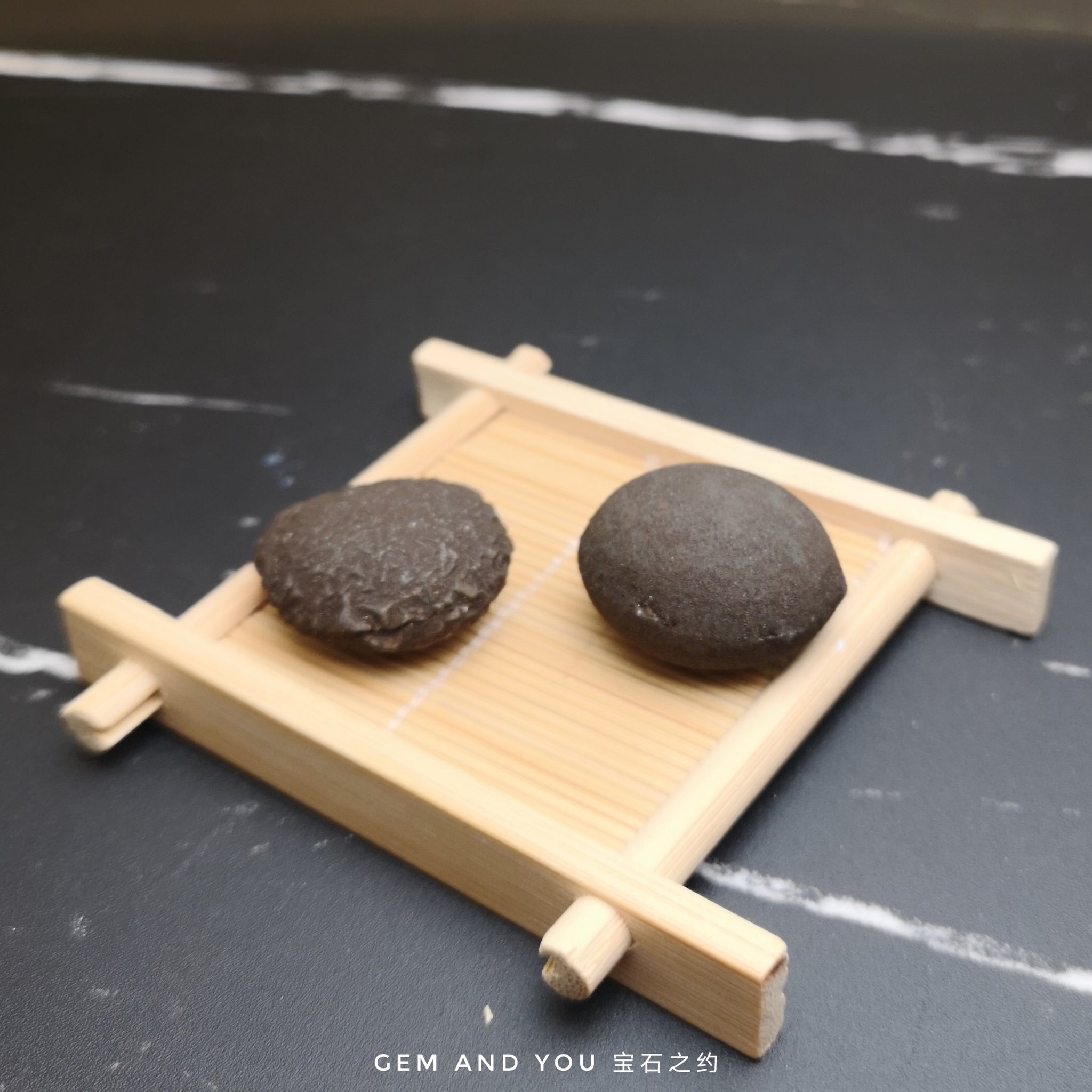 Rare Boji Stone Pair (Male + Female) From USA with Certificate 25mm ...